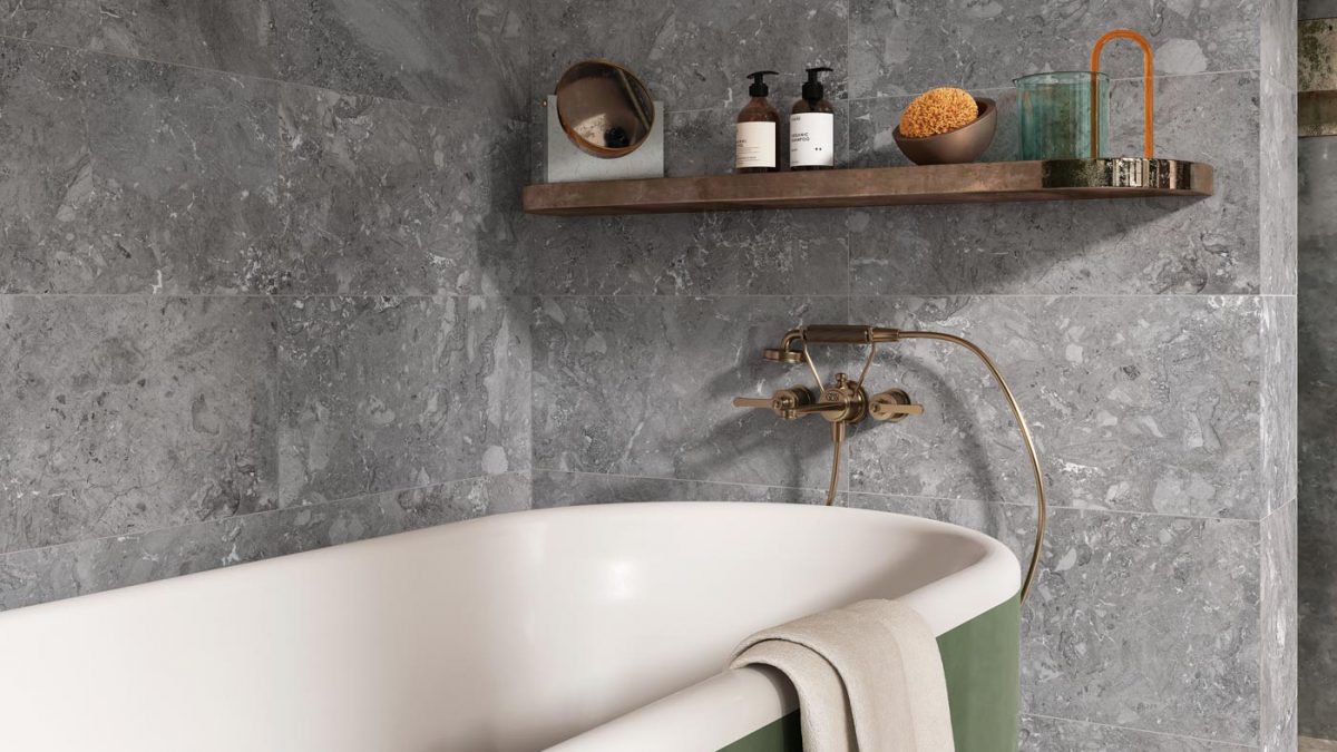 Kryo: boden- und Wandfliesen in Steinoptik